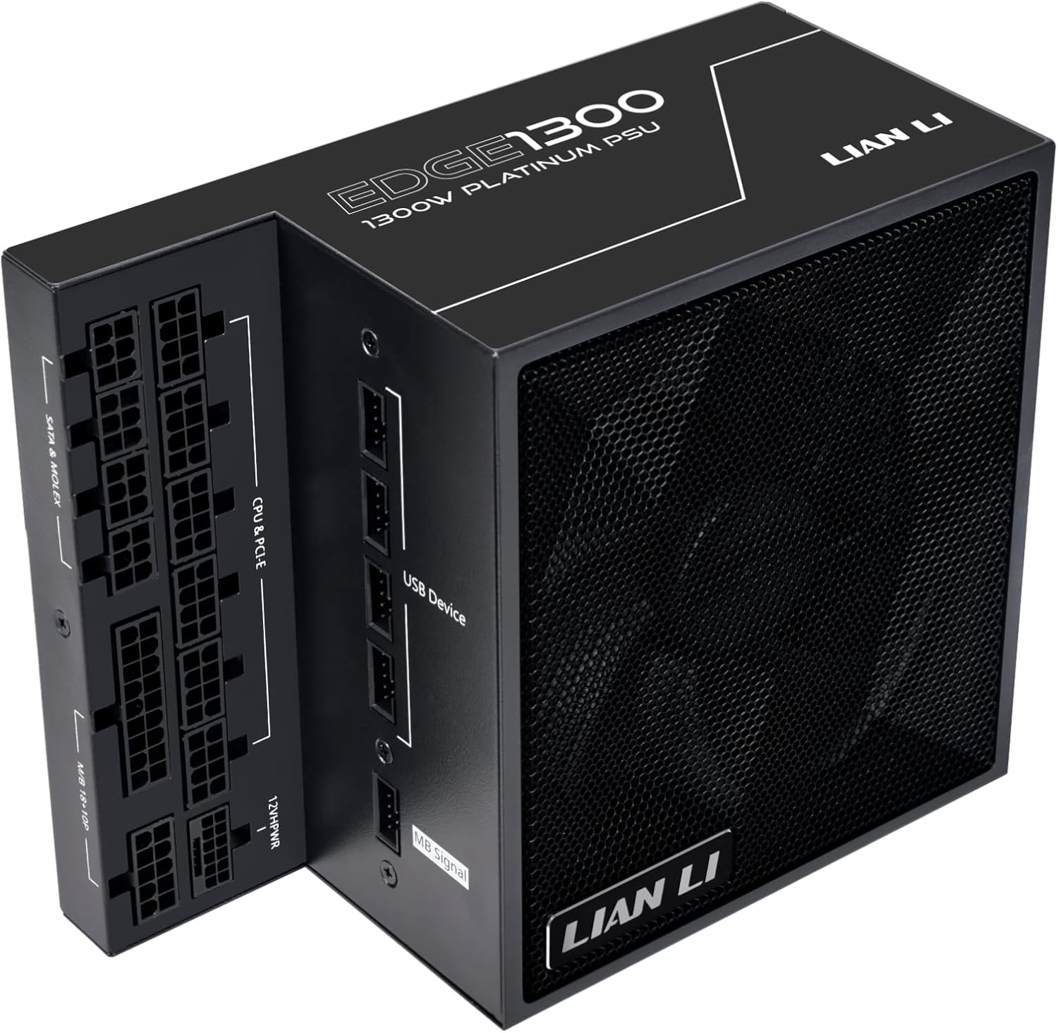 LIAN LI Edge series EG1300 1300W ATX3.1 80+ PLATINUM Fully-Modular Pow ...