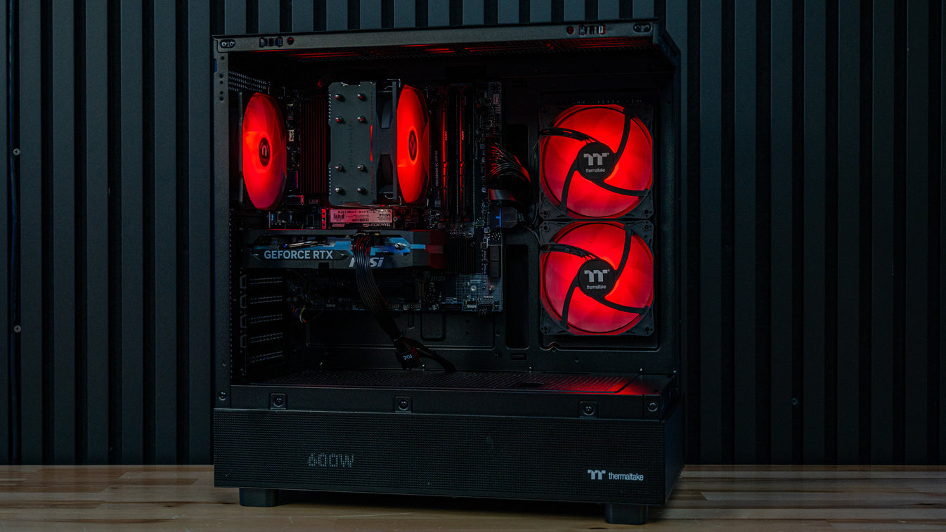 PowerStarter Intel RTX 5060 Gaming PC Bundle | Hand-Built Gaming PC ...