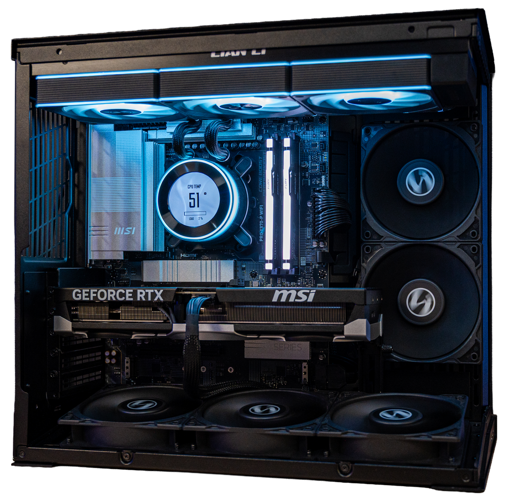 Nebula RTX 5070Ti Gaming PC – PowerGPU